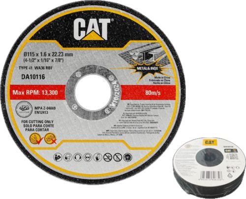 DA10116 Abrasive Flat Metal & INOX Cutting Disc | ML Trading